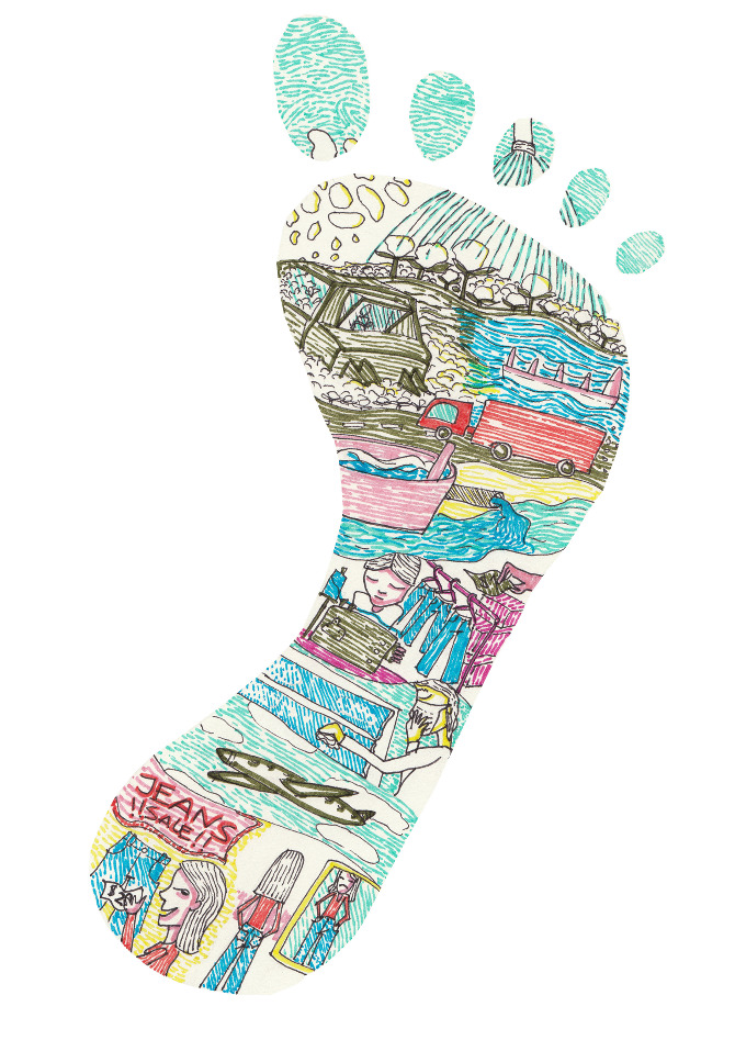 Fashion Footprints Exhibition - ines