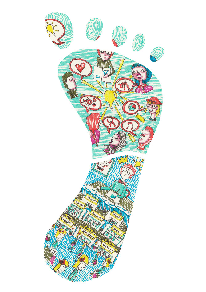 Fashion Footprints Exhibition - ines