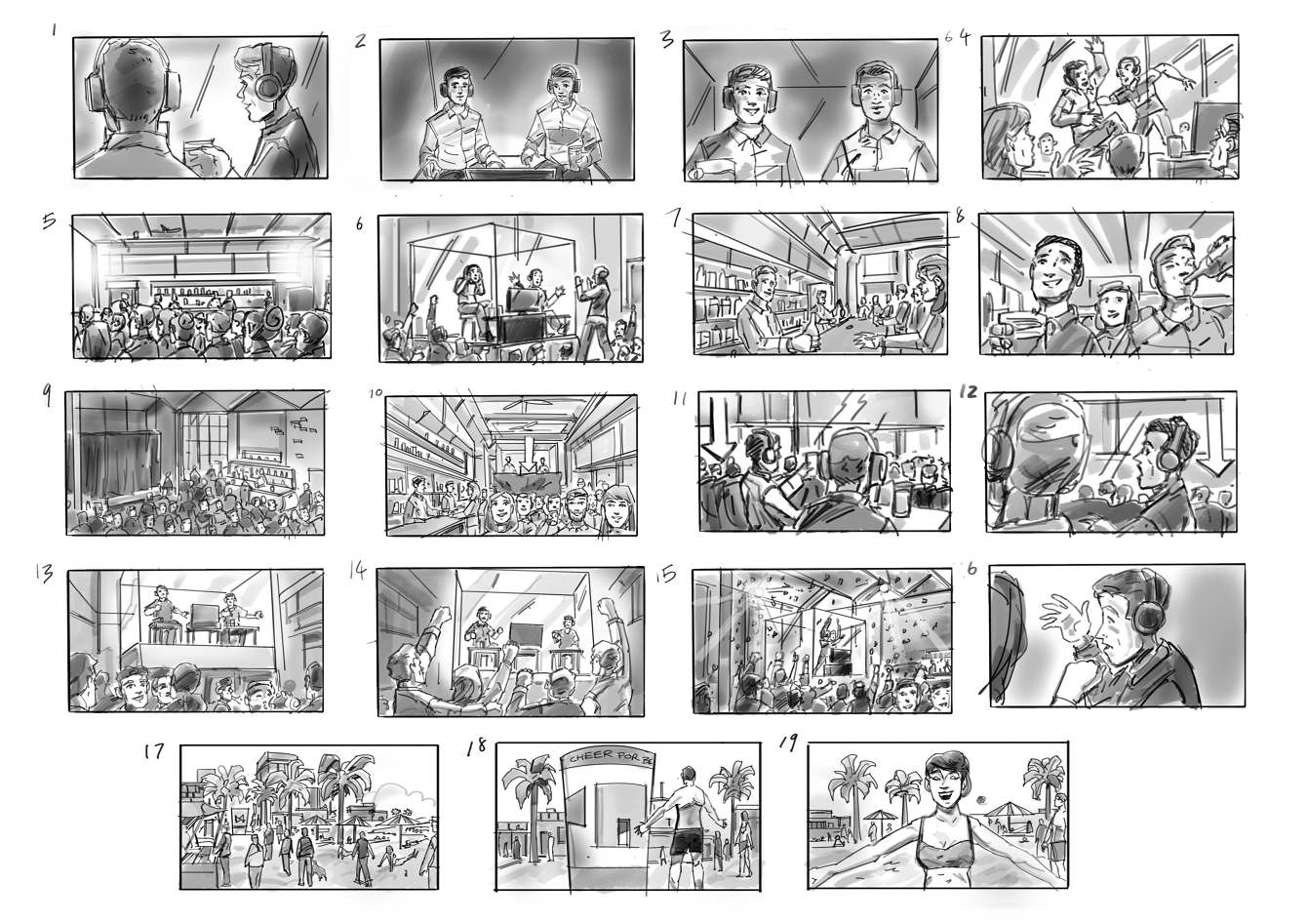 Storyboards - Rob Pybus
