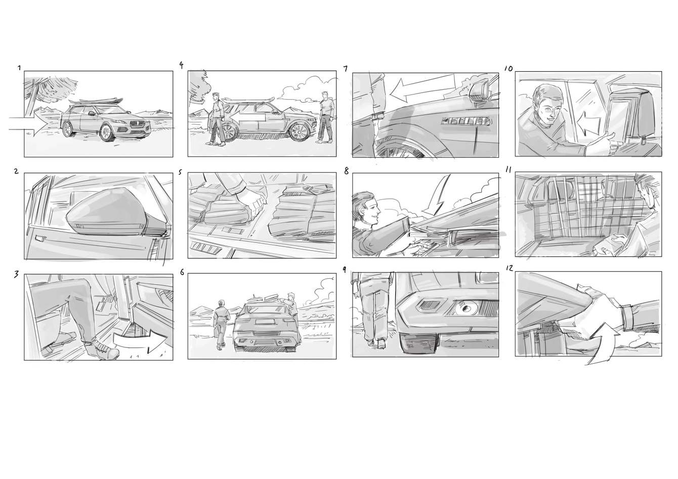 Storyboards - Rob Pybus