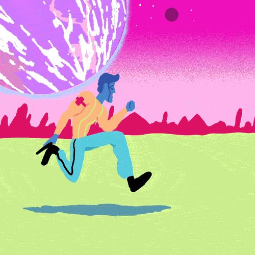 Futuristic gif - Rob Pybus