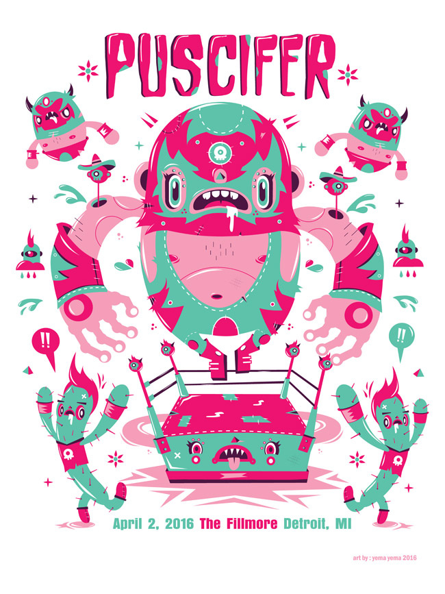 Puscifer Poster Series - zoltron