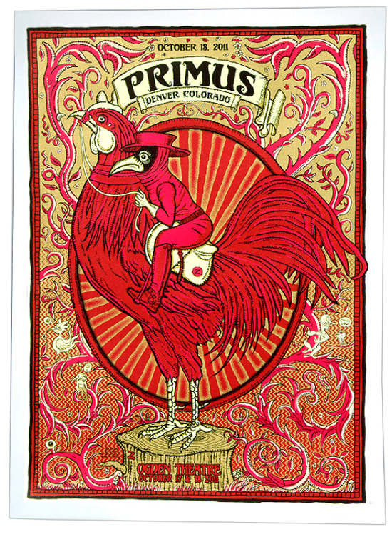 primus poster, denver co. - zoltron