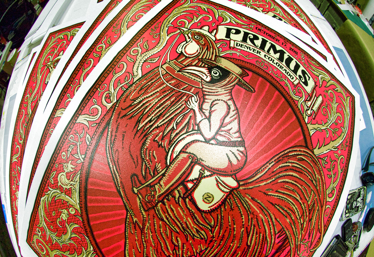 primus poster, denver co. - zoltron