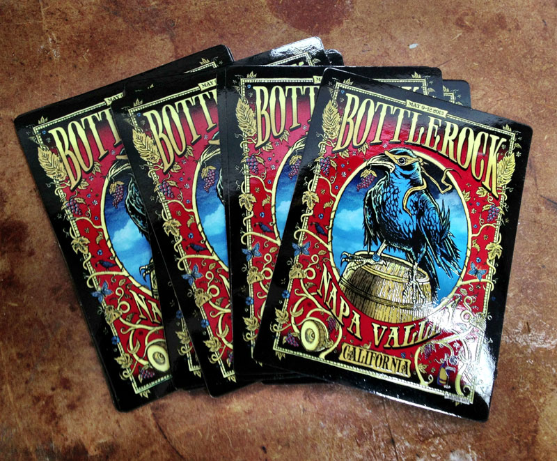 bottlerock poster - zoltron