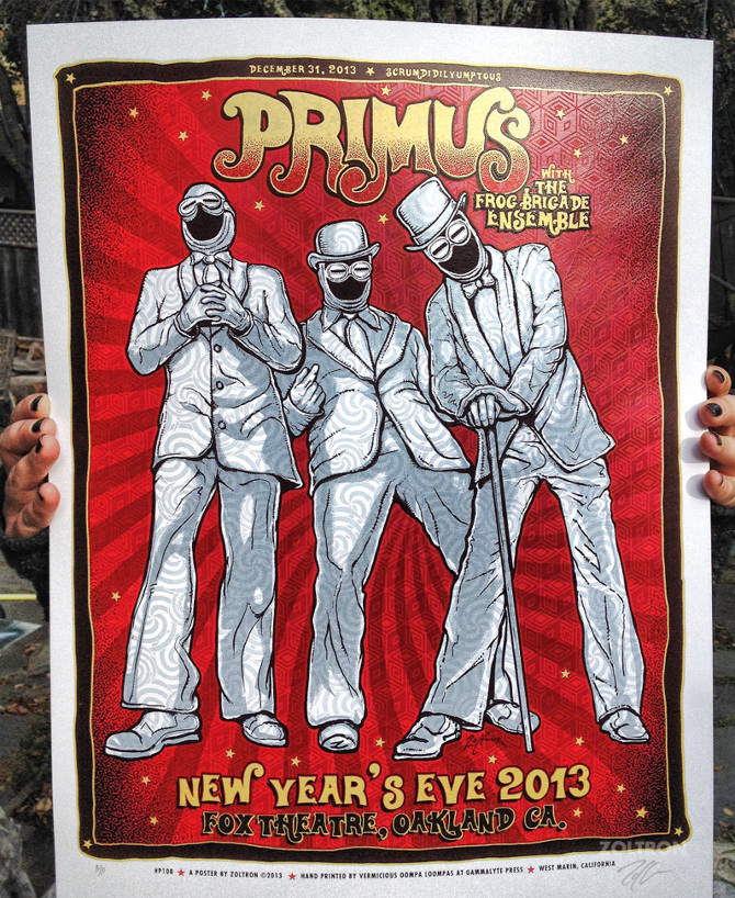 Primus New Years 2013 - zoltron