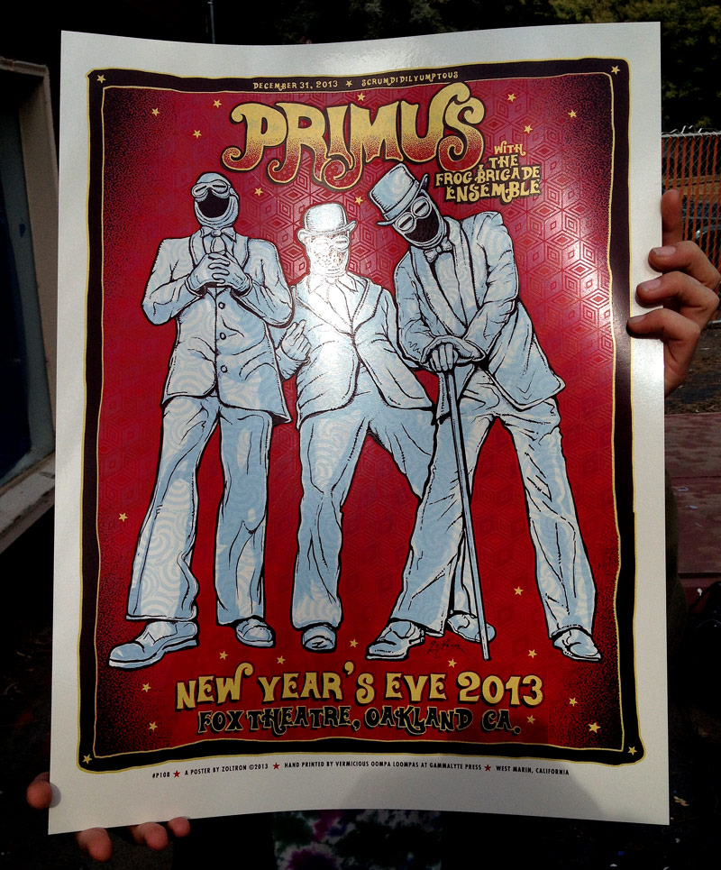 Primus New Years 2013 - zoltron