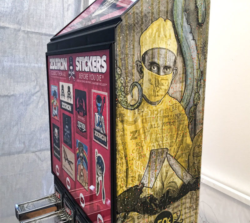 Zoltron Sticker Machine - zoltron