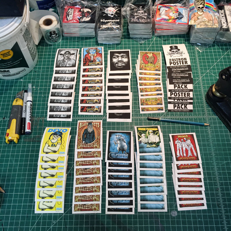 Zoltron Sticker Machine - zoltron