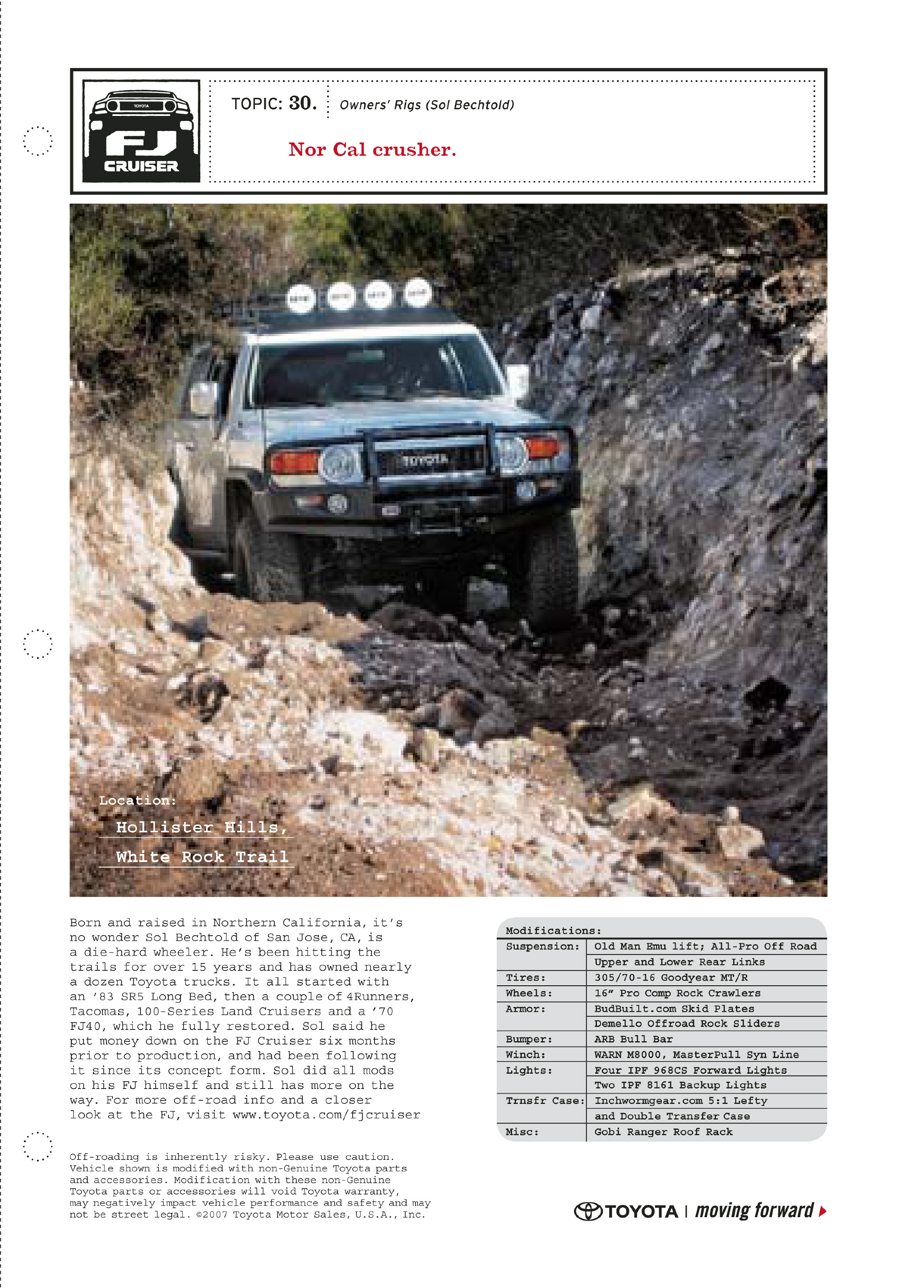 FJ Cruiser - nappertandy