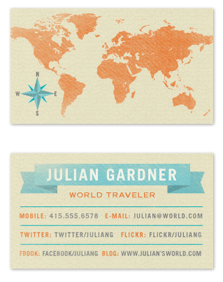 Minted Calling Cards - Jessica Taich Design