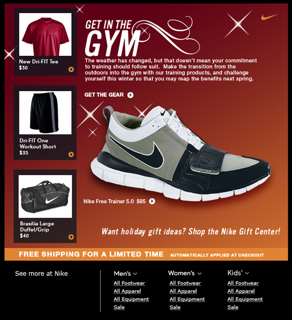 NIKE.COM DIRECT MAIL - THEWKYD