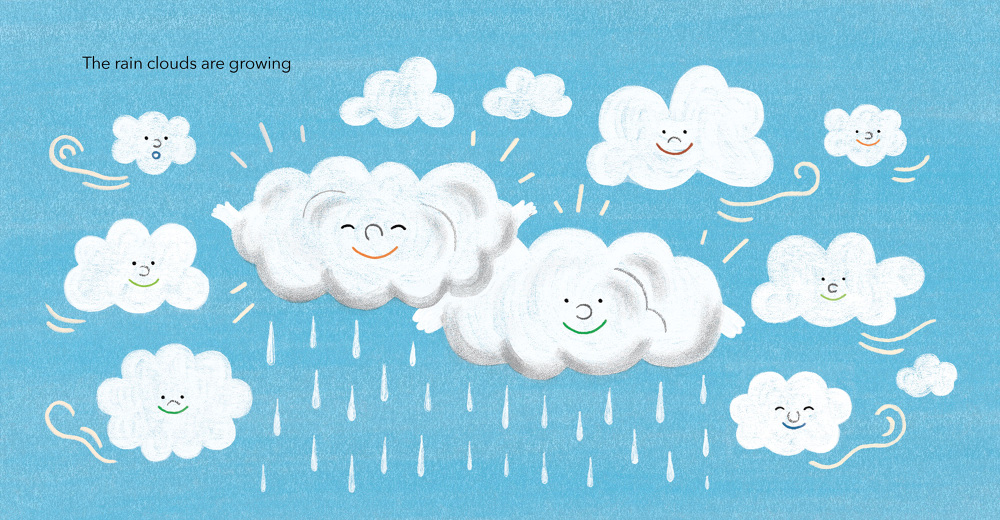 Let it Rain! for Scholastic - Monica Andino: Illustration, Graphic ...