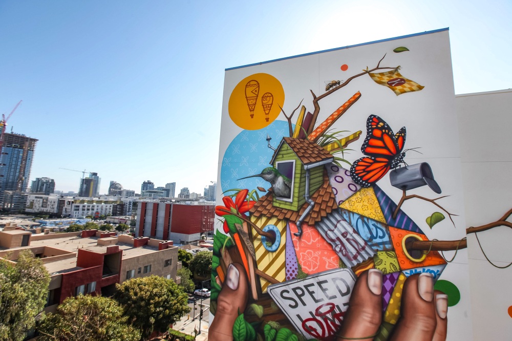 Growing Harmony - Broadstone Makers Quarter - Carly Ealey - Art, Murals ...