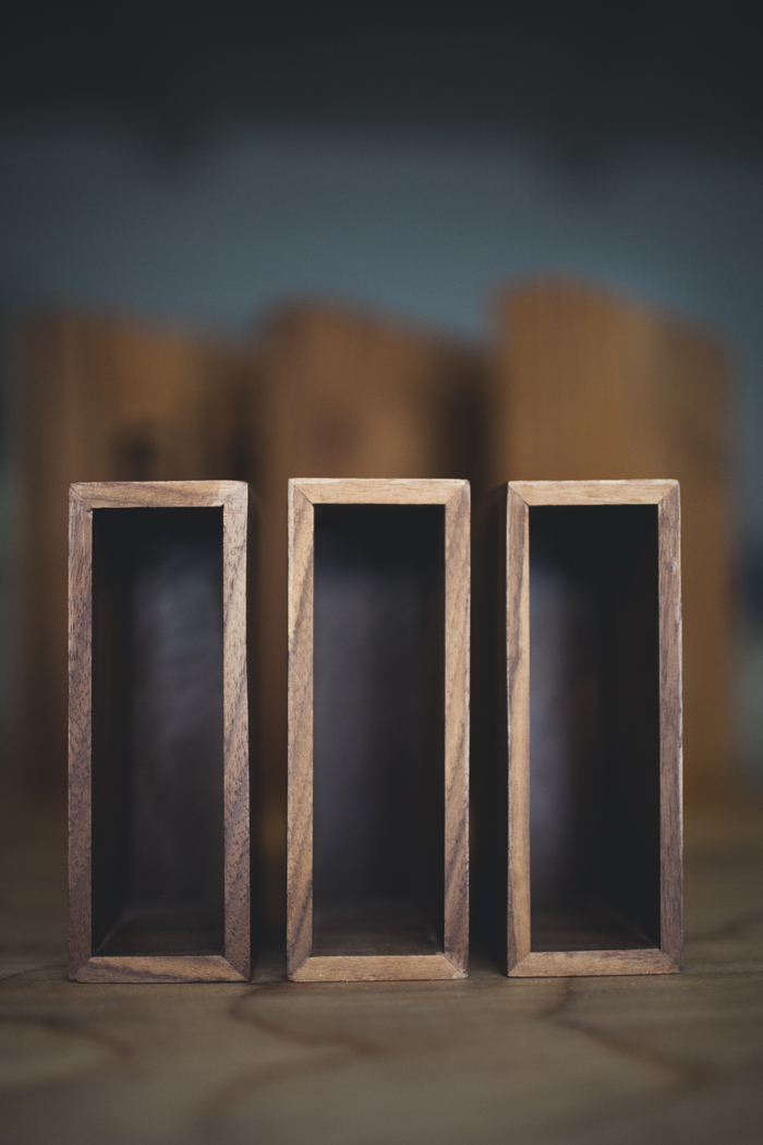 Walnut Portfolio Boxes - Laura Cornman