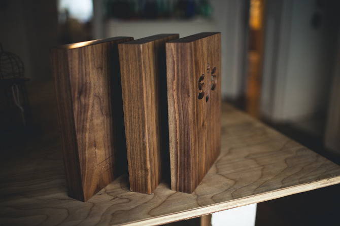 Walnut Portfolio Boxes - Laura Cornman