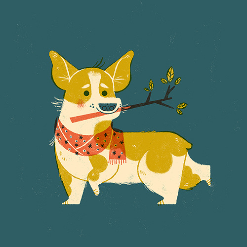 Dogs - Lydia Nichols Illustration + Design + Anthropomorphizing