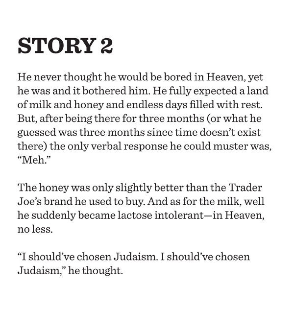 One Hundred Word Stories - Corinne Brinkley Copywriter