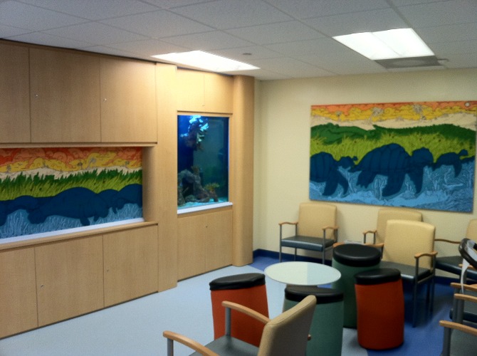 UF Health Shands Children's Hospital - Evan Poirier Art & Design