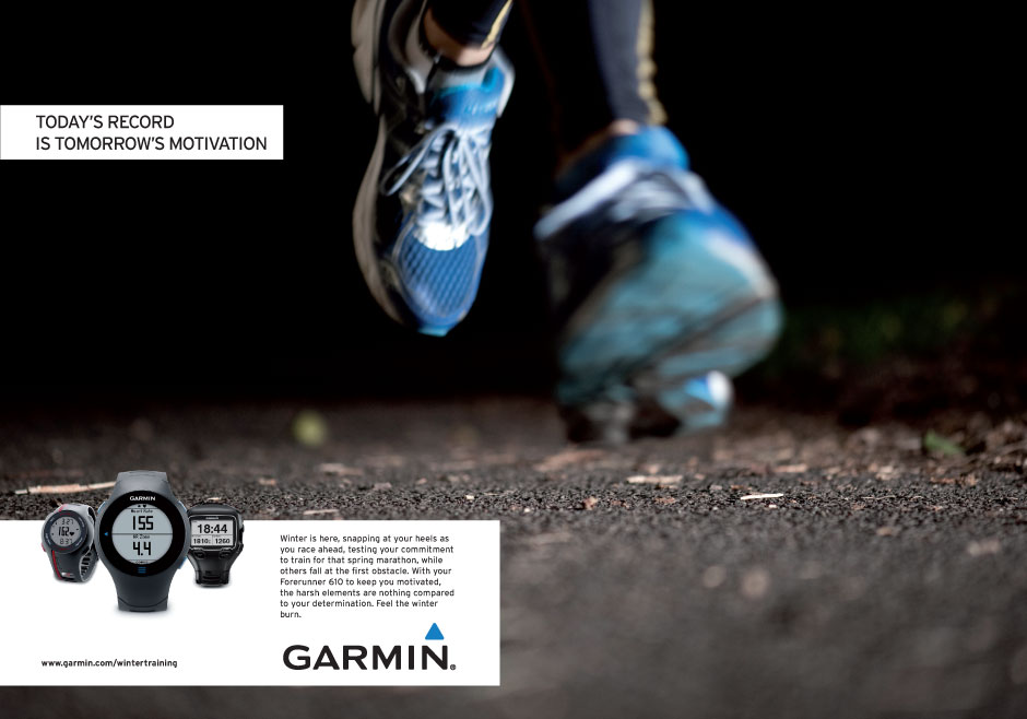 Garmin Forerunner Amateur Runner Ads - Make_Studio - A Creative Agency