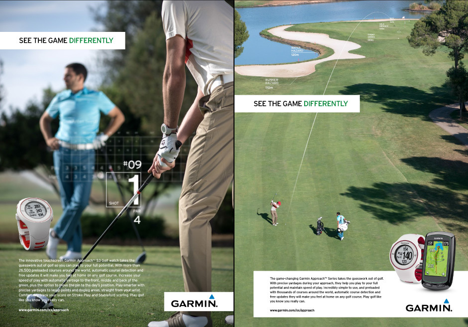 Garmin Golf Ads - Make_Studio - A Creative Agency