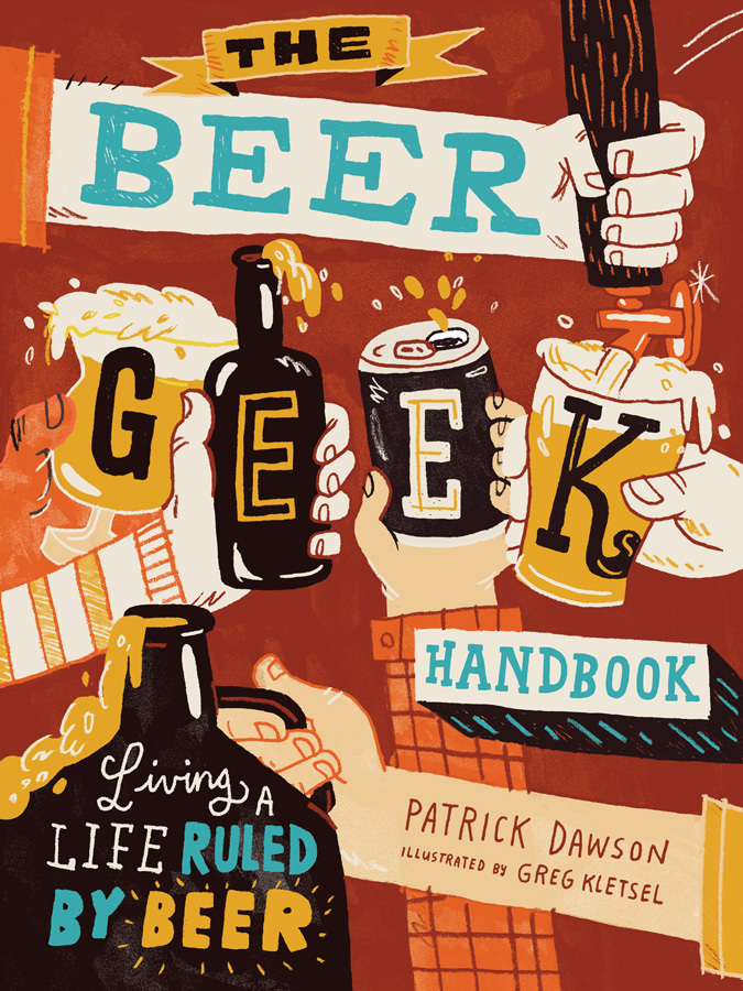 beer geek handbook - greg kletsel illustration