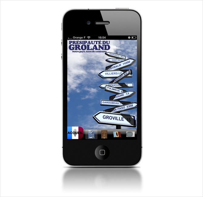 Groland: groPhone, groPad, groid - Stéphanie Lepetit