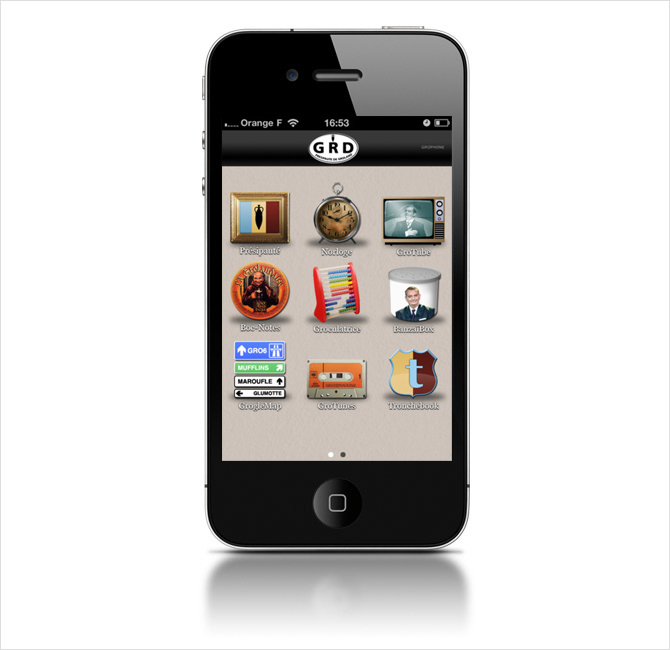 Groland: groPhone, groPad, groid - Stéphanie Lepetit