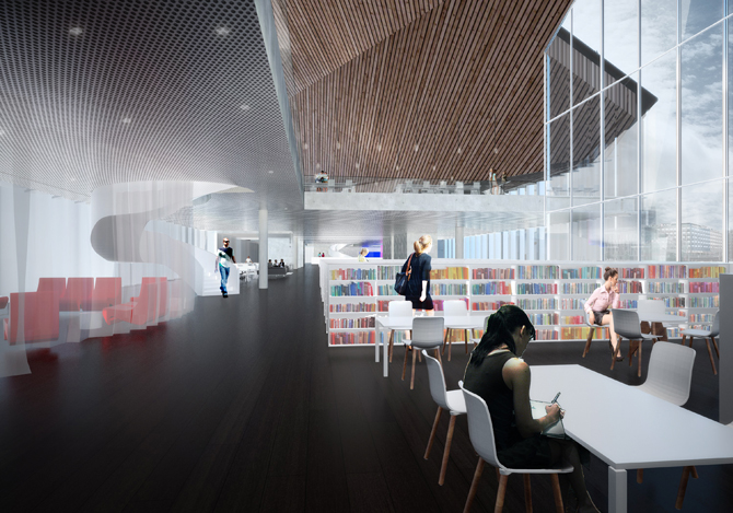 Helsinki Central Library - Paul Miller / Projects