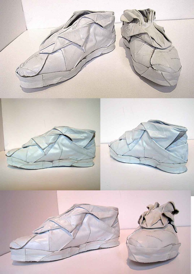 Origami shoes - Nuo Chen