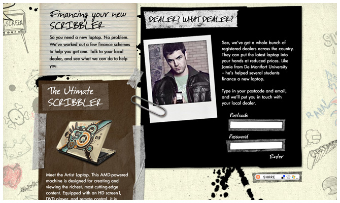 Scribble 2 Screen - Matthew Ireland - Senior Designer & Art Director
