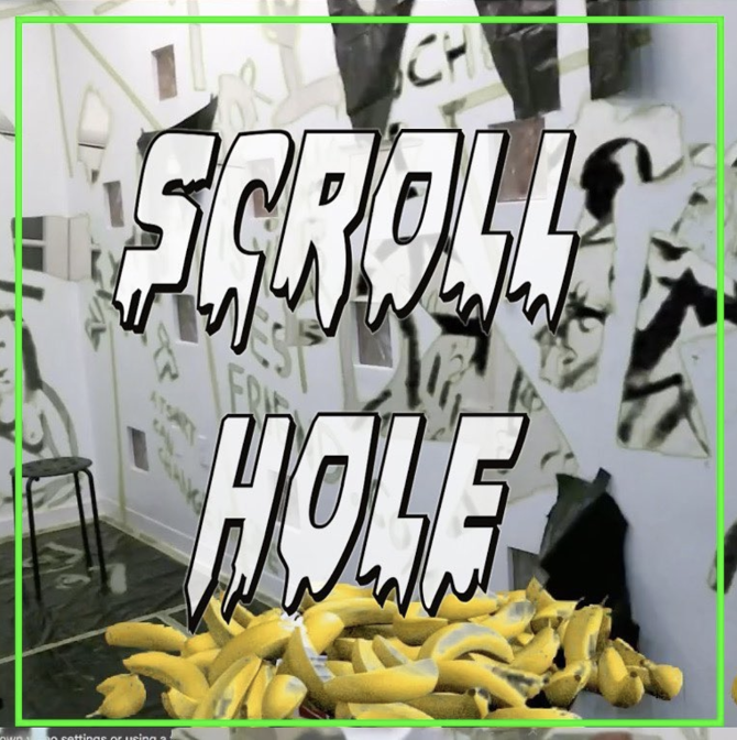 Scroll Hole - front/space