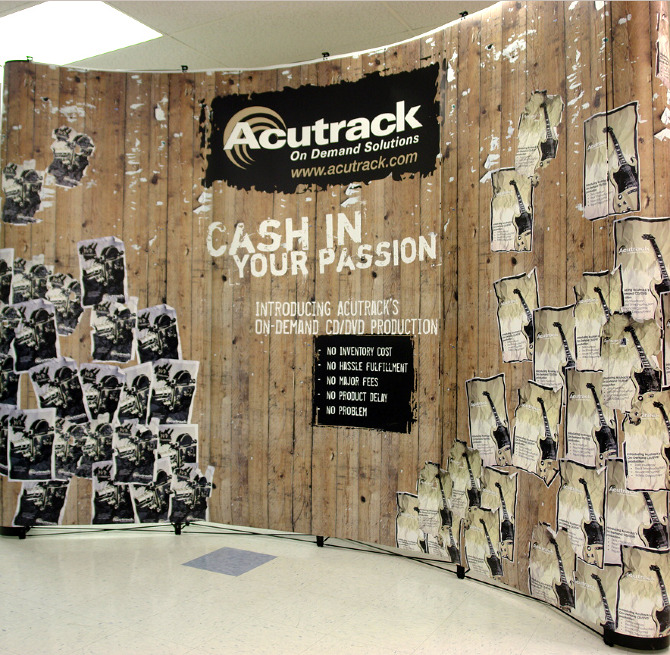 Acutrack SXSW Booth - Labor Intensive Design