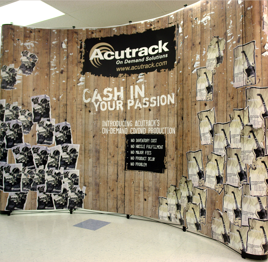 Acutrack SXSW Booth - Labor Intensive Design