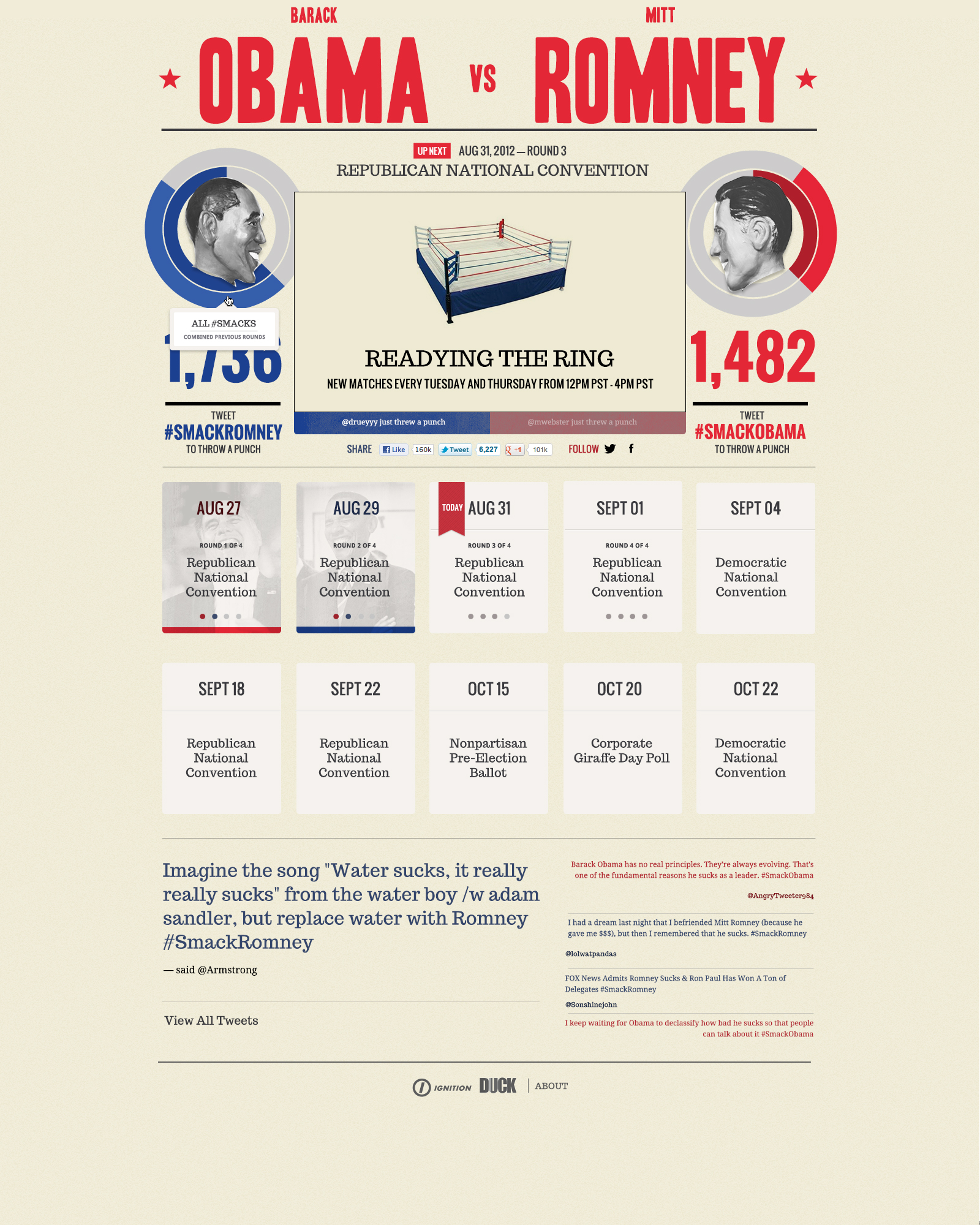 Smack a Candidate - Portfolio of Dru Bramlett