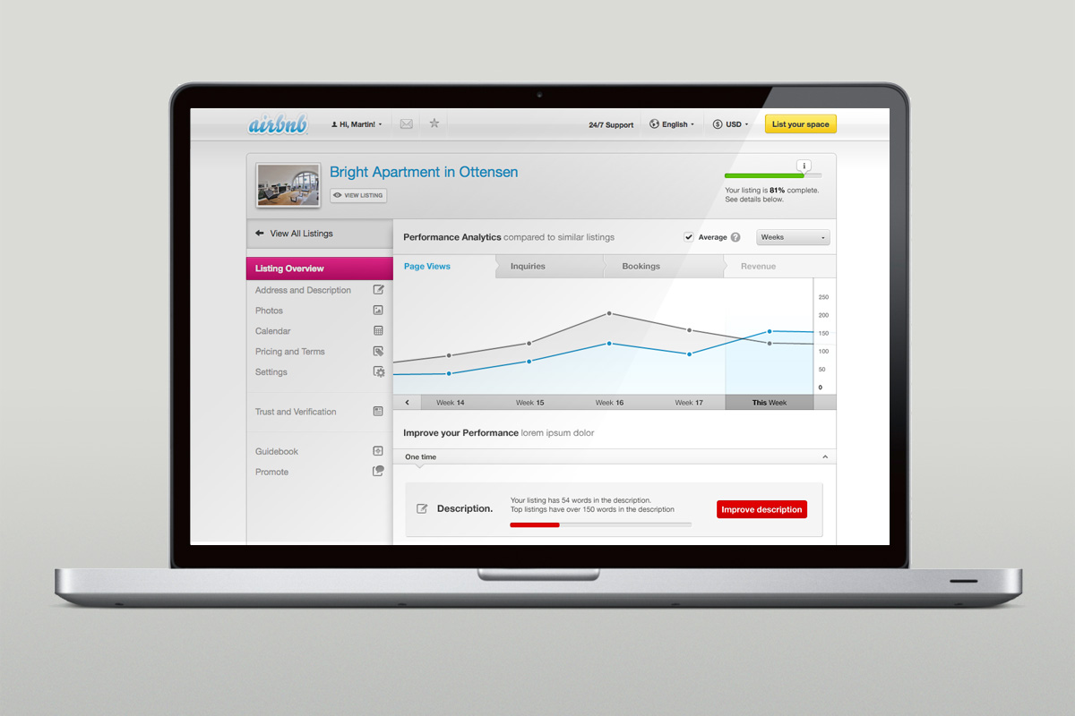 Airbnb host analytics - Bureau Oberhaeuser - Information & Interfacedesign