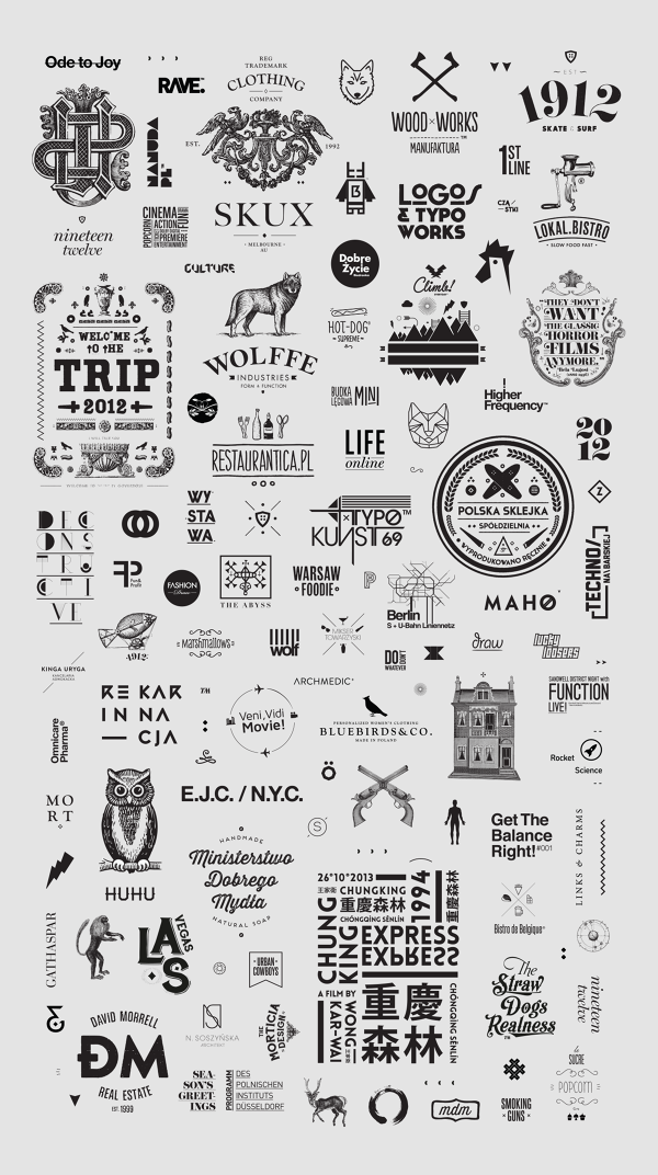 Logos & Typography 2008-2014 - Krzysztof Zdunkiewicz / Branding & Art ...