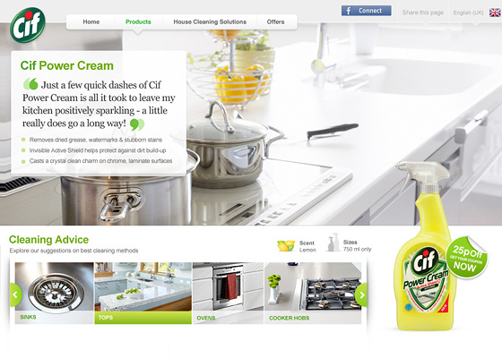 Unilever Cif - Paul Jason . Creative Direction/UX . 07812 109 133