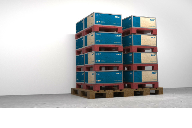 Packaging for large size bearings - Åsa Jonsson