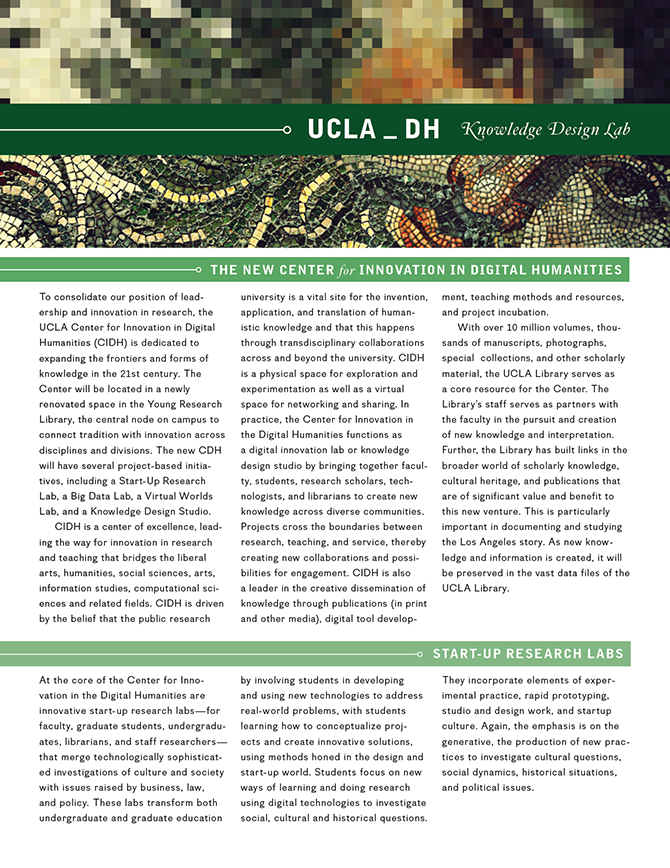 UCLA Digital Humanities - April Lee