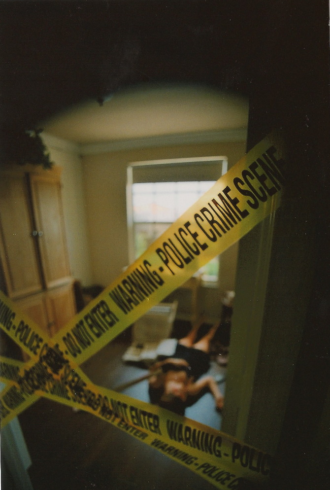 Staged crime scene 35mm - Above and Beyond