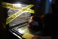 Staged crime scene 35mm - Above and Beyond