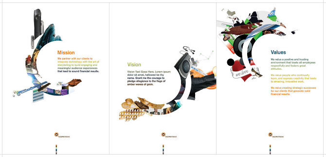 Mission, Vision, Values Posters - Richard B Wallace