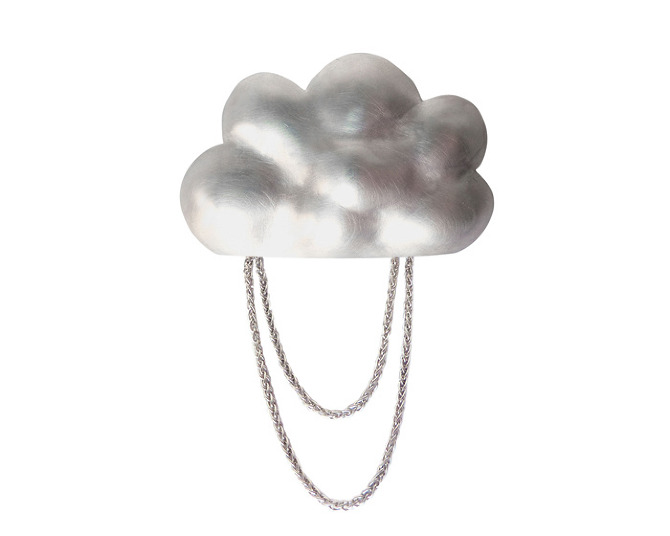 Rain Cloud Brooch - Tove Thambert Design