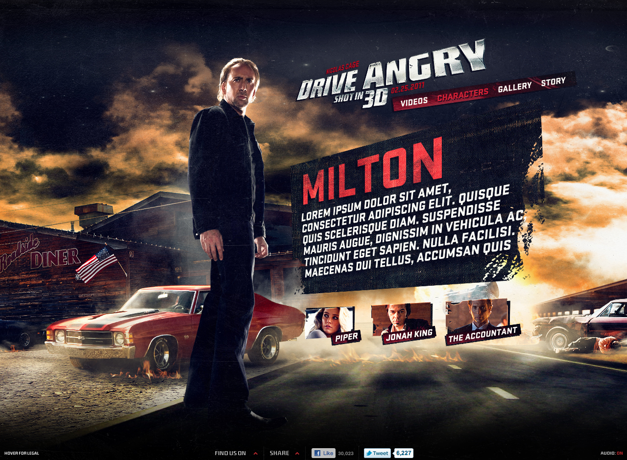 Where Was Drive Angry Filmed