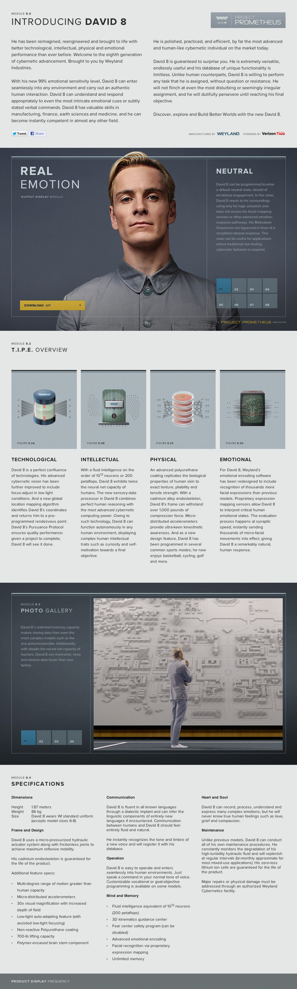 Prometheus: Transmedia Campaign - Nicholas Boes | Interactive Art ...