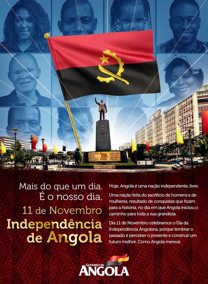 Independência de Angola - Diego RB - Crossmedia designer