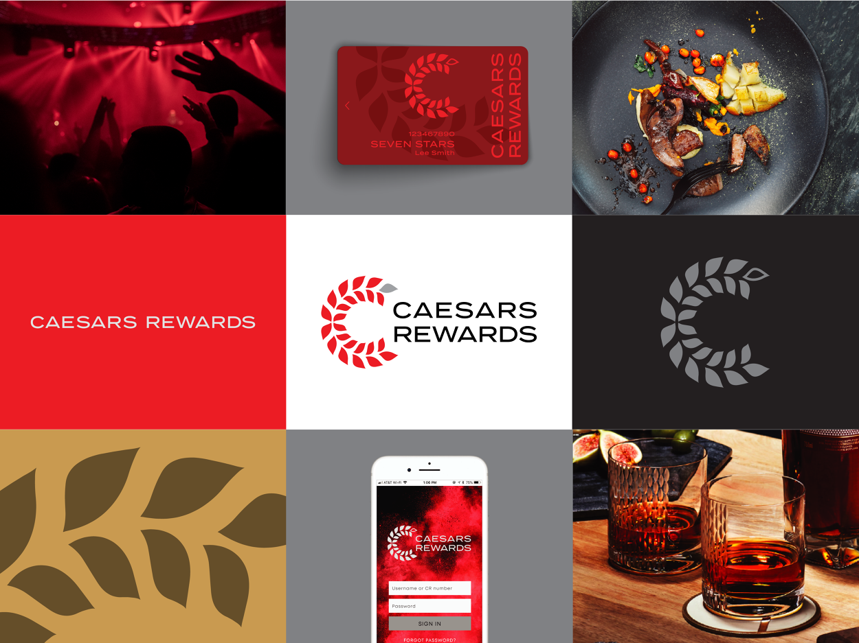 Caesars Rewards Rebrand Pitch - I A M E R I C A G I B S O N
