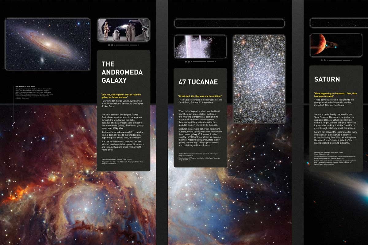 A Galaxy Far Far Away - Hello Dylan | Graphic Design