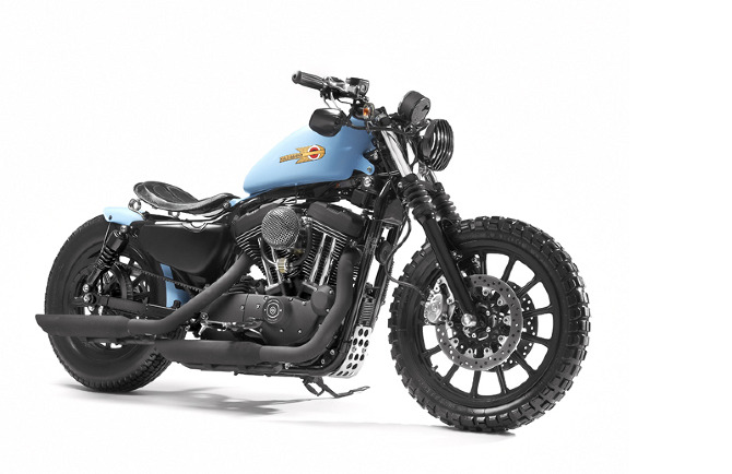 Faux Patina Harley Davidson - Paul Rees Photography